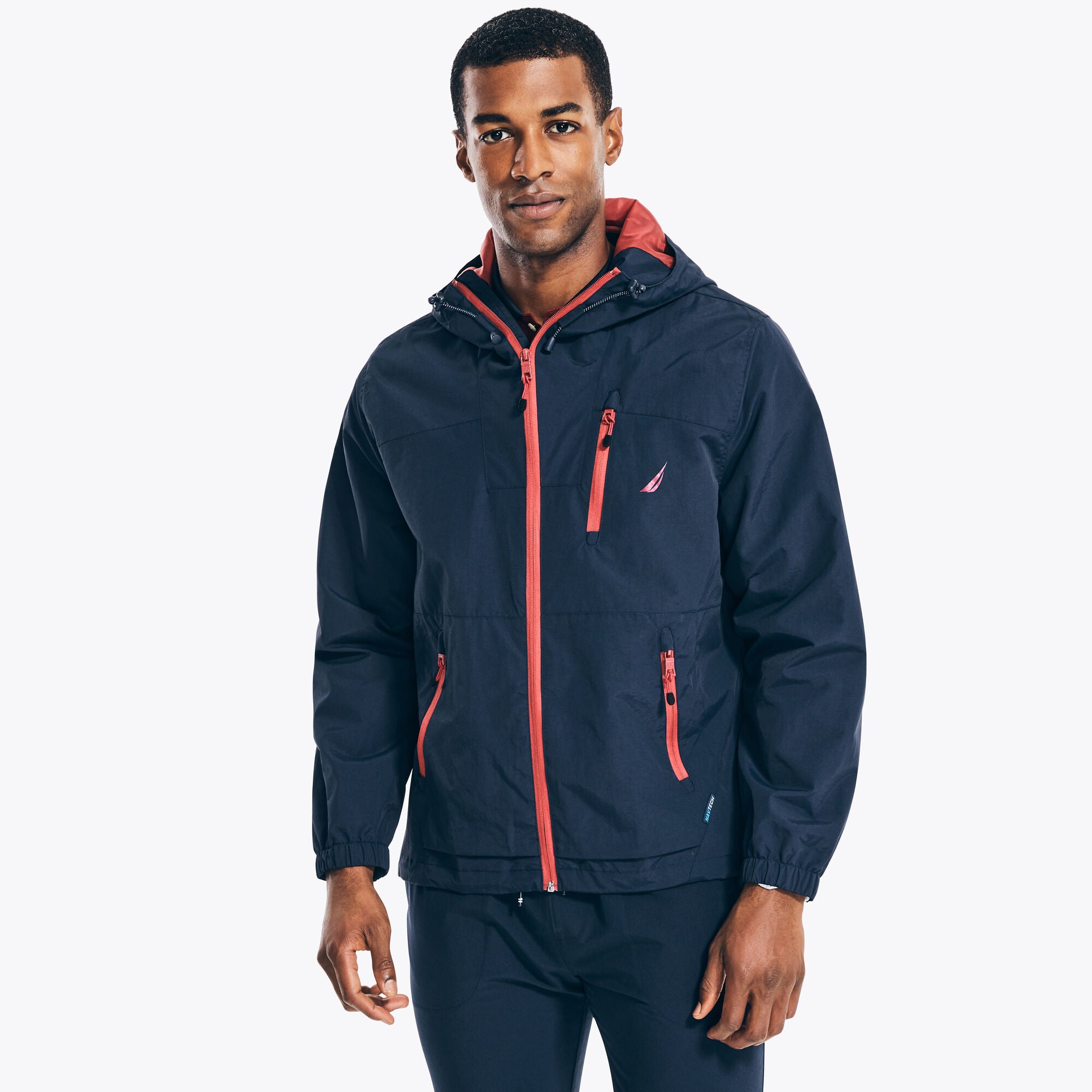 Nautica Men's Topside Runner Jacket Dark Blue Medium – Bristol Apparel Co
